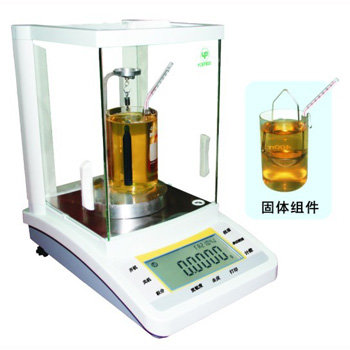China FA/JA-J series Electronic laboratory LCD densitometer / specific gravity analytic balance supplier